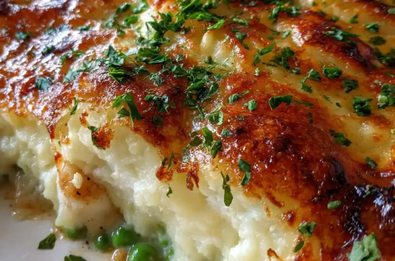 Fish Pie Recipe Golden Mash Topped Parsley Flecked