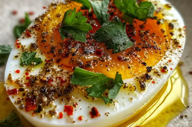 Best Boiled Egg Recipe With Za'atar And Lemon-Infused Olive Oil