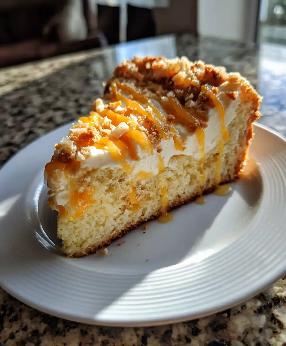 Orange Juice Cake With Cardamom Spiced Cream Cheese Swirl